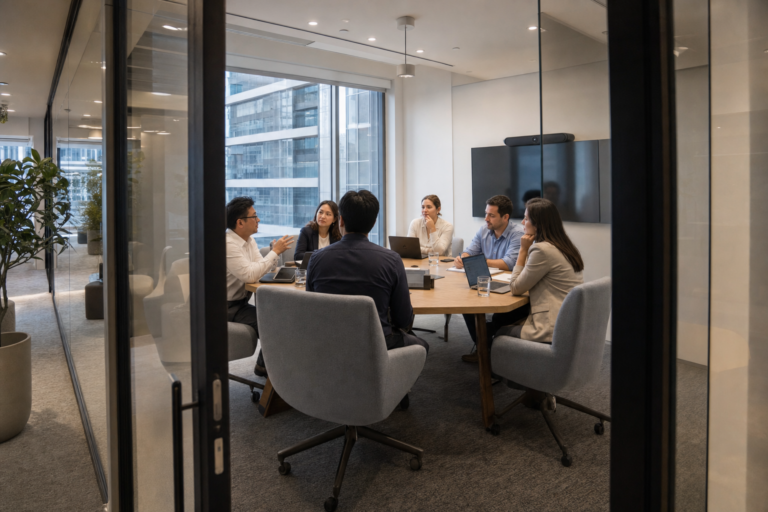 6-Person Meeting Room vs. Office for Small Teams